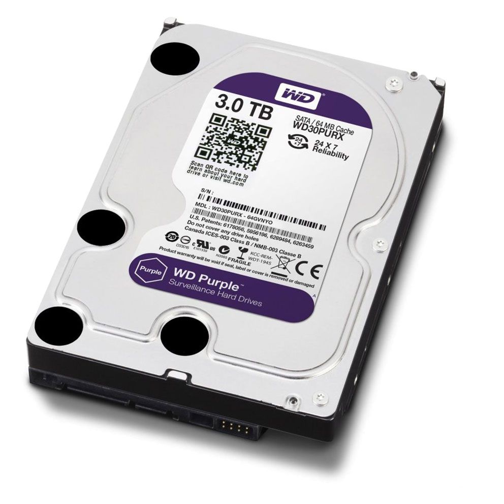 DISCO RIGIDO 3 TB WD PURPLE | Mexx computación