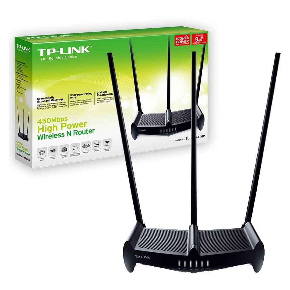 Mexx | ROUTER TP LINK WR941HP 450 MBPS ROMPEMUROS