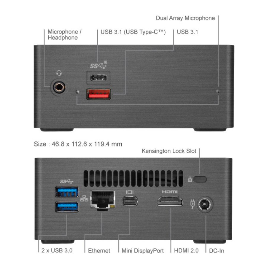 MINI PC GIGABYTE BRIX CORE I7 | Mexx computación