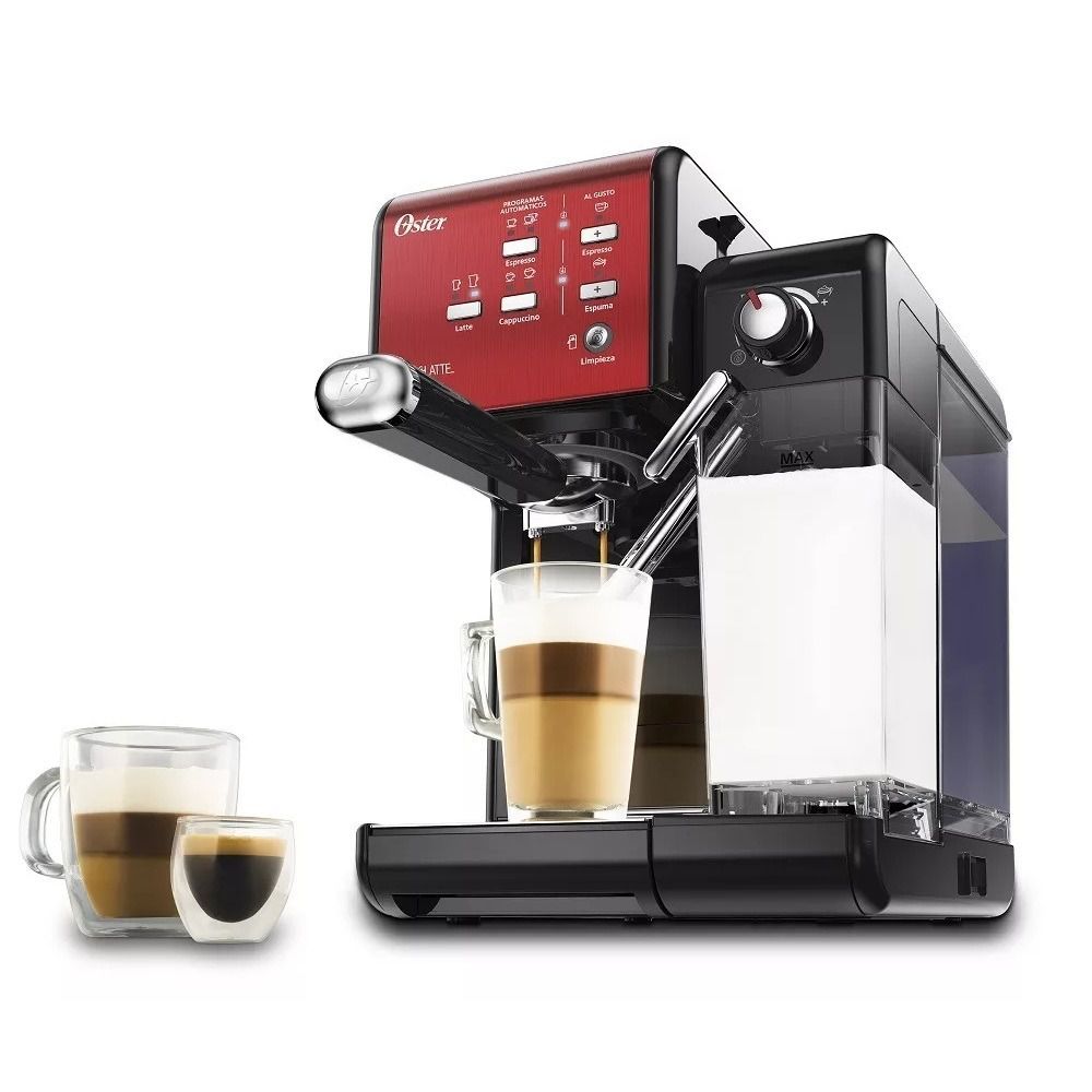 CAFETERA EXP OSTER PRIMA LATTE 6701 ROJA | Mexx computación