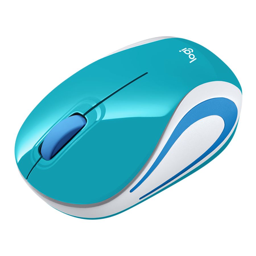 Mexx | MOUSE LOGITECH M187 BRIGHT TEAL MINI INAL MBRICO