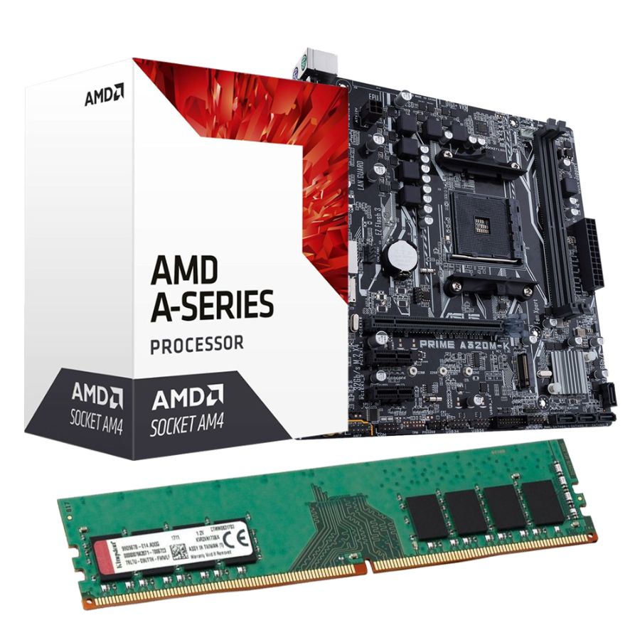 Mexx | CM17 COMBO MOTHER 320 APU 9500 4GB 2400MHZ