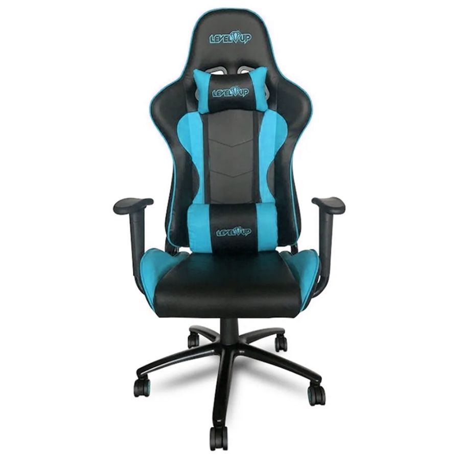 Mexx SILLA GAMER LEVEL UP ARES AZUL Y NEGRO mexx-silla-gamer-level-up-ares-azul-y-negro