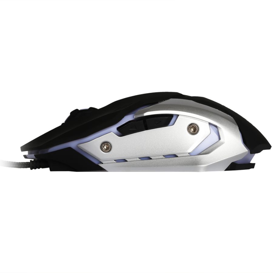 Mexx | MOUSE GAMER WESDAR PAD X2 PLATEADO